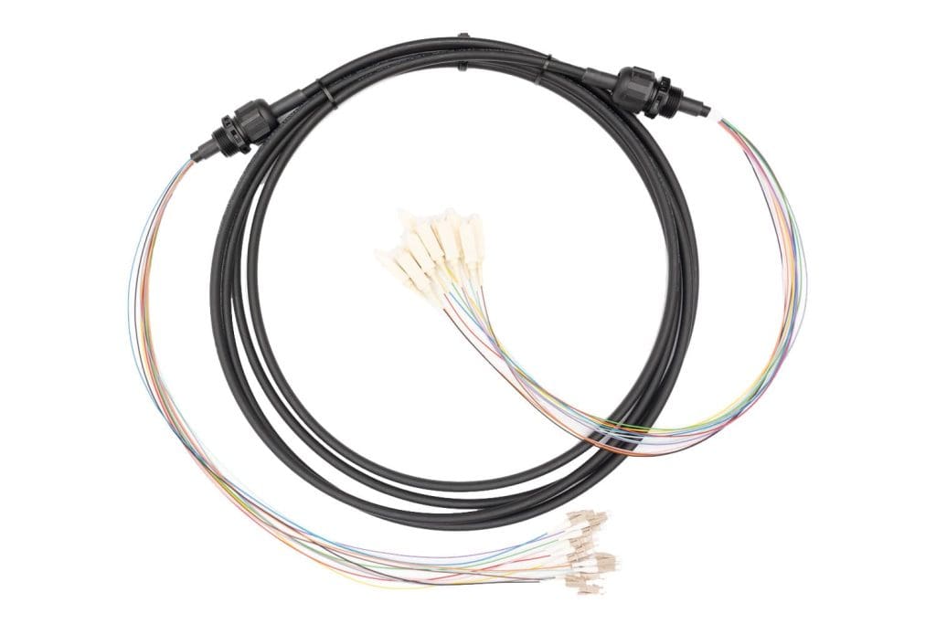 Pre Terminated Fibre Optic Cable - 4-24 Core